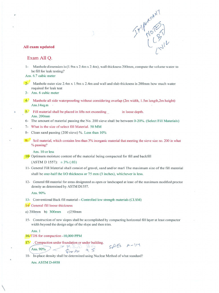 Aramco Question Paper by Minhaz Bhai | PDF