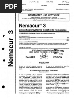 Tenacity Herbicide Label 2020 | PDF | Surface Runoff | Legal Liability