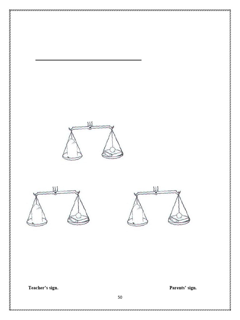 CBSE Class 4 Maths Revision Worksheet (72)-How Heavy How Light (1) | PDF