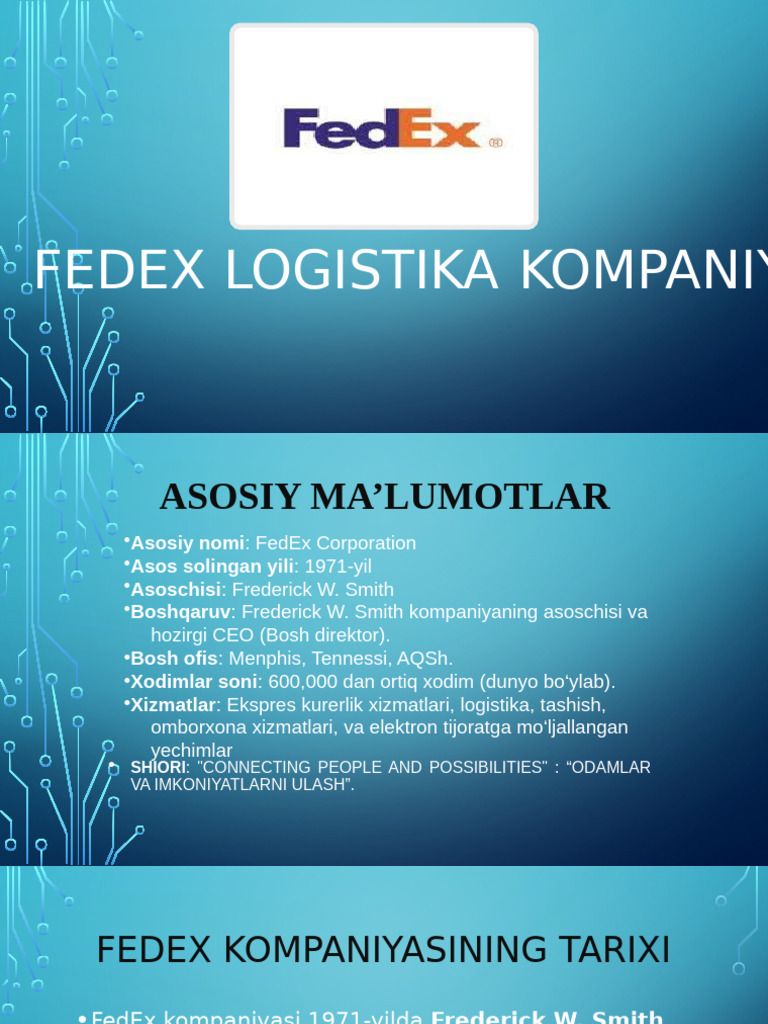 Fed Ex | PDF