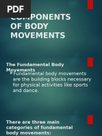 The Basic Natural Movements - Locomotor and Non Locomotor | PDF | Self ...
