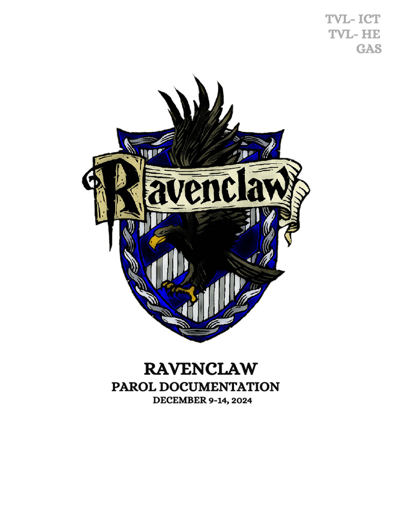 RAVENCLAW Parol Docu | PDF