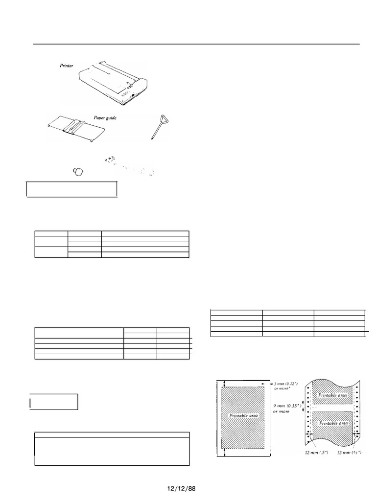 fx1050pg | PDF | Printer (Computing) | Typefaces