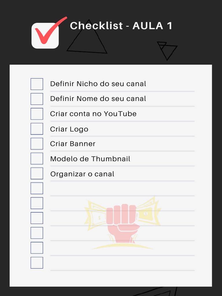 Aula 1.1 - Checklist | PDF