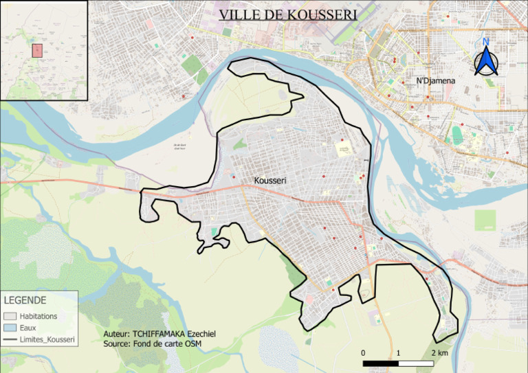 Kousséri Map | PDF