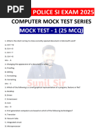 Ms-Cit Mock Test 2025 | PDF