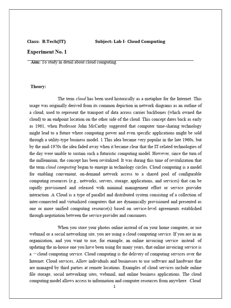 Experiment Pages Manual | PDF | Cloud Computing | Operating System