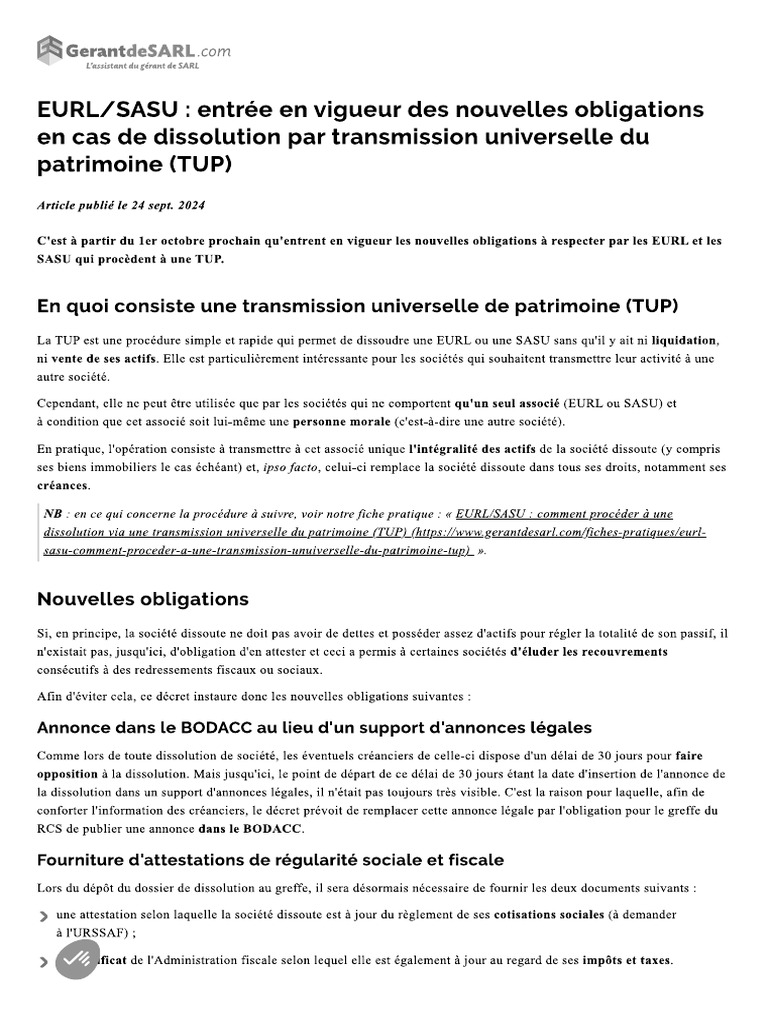 TUP | PDF