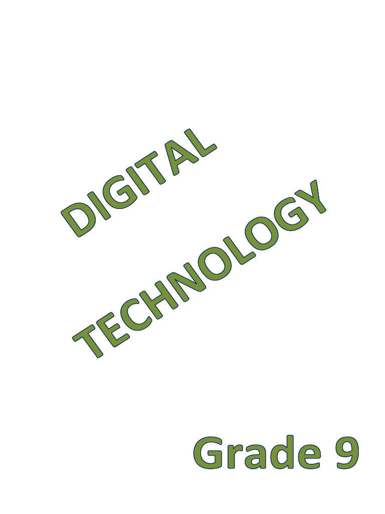 Digital Technology Textbook GR 9 2022 | PDF | World Wide Web | Internet ...