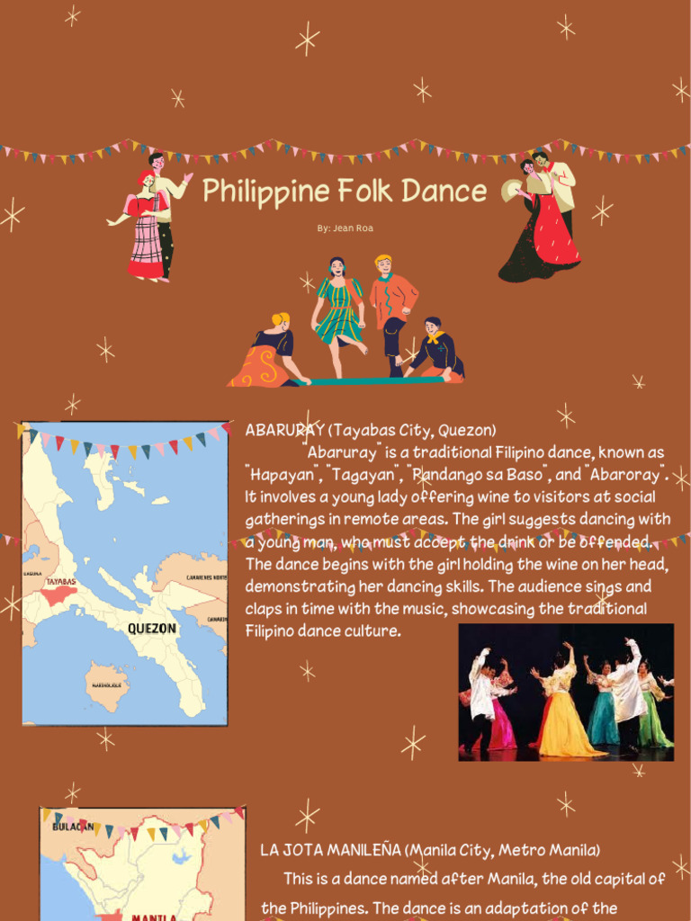 Filipino Folk Dance Traditions | PDF | Philippines | Dances