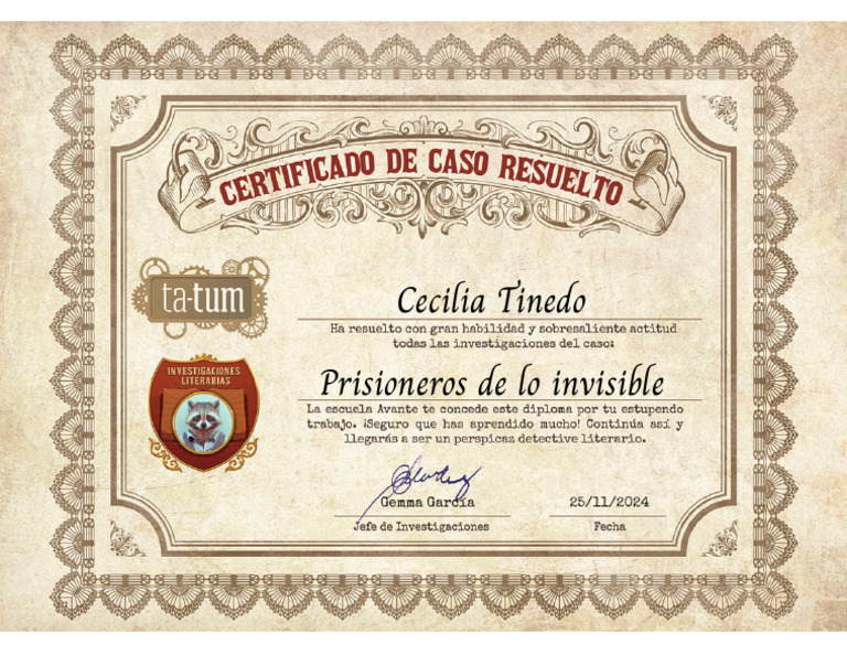 Ta-Tum Diploma Alumno | PDF