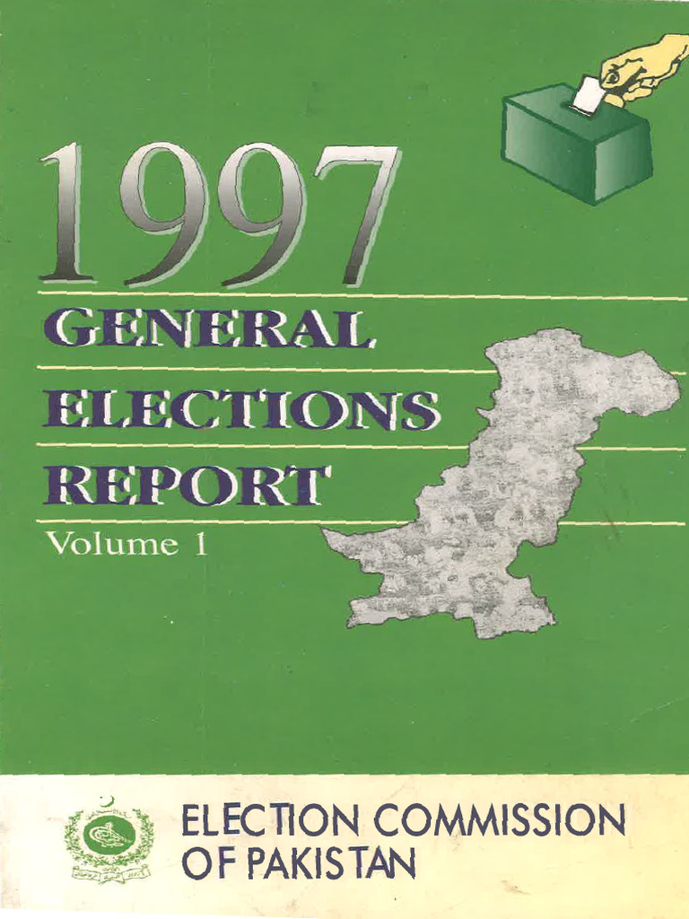 1997 Election Report | PDF | Governance | Government Of Pakistan