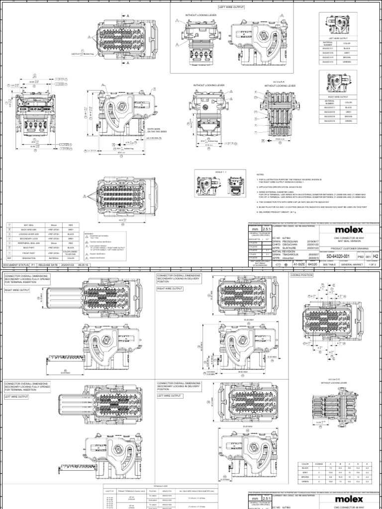 643201319_sd | PDF | Electrical Connector | Manufactured Goods