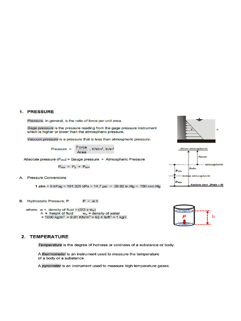 Module 1 - Thermodynamics 1 | PDF