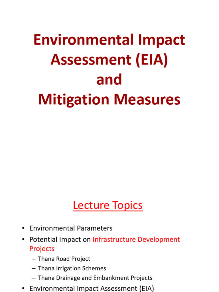 EIV | PDF | Surface Runoff | Wetland