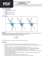 Minimum Deviation Angle Experiment | PDF