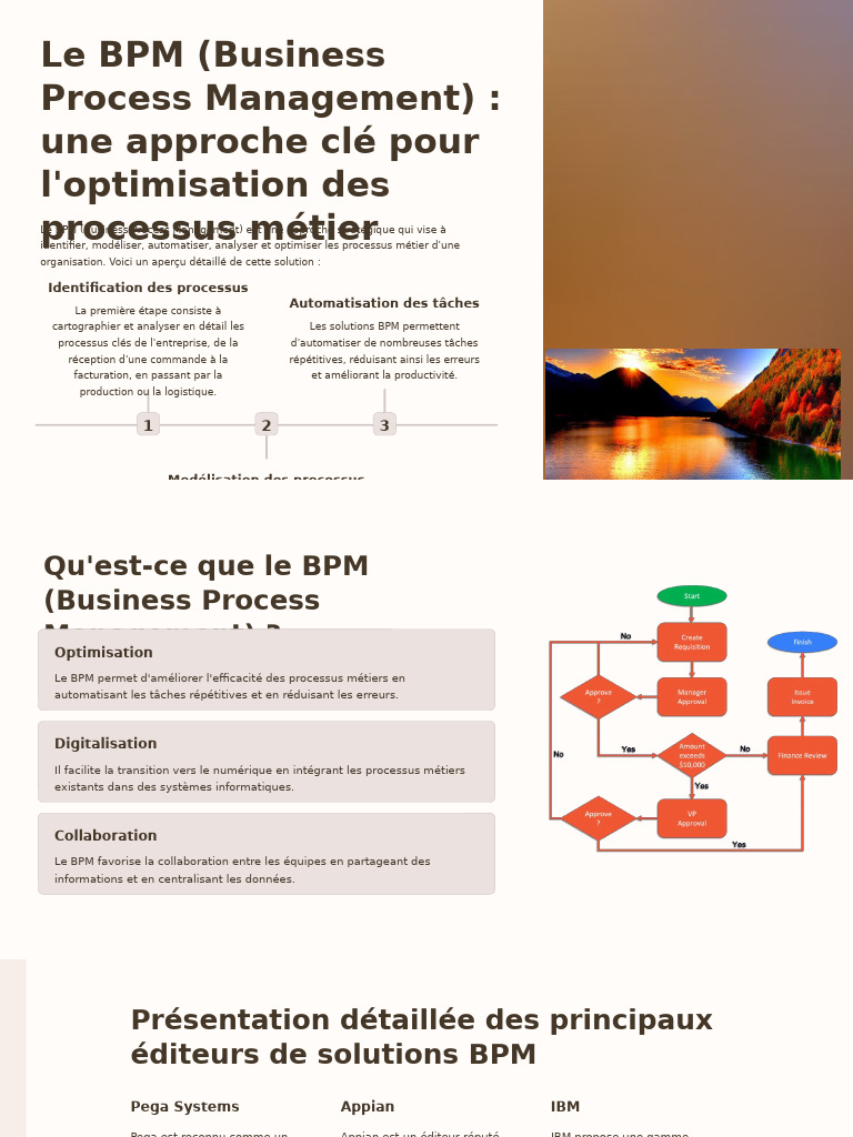 Optimisation des processus avec le BPM | PDF | Processus d'affaires ...
