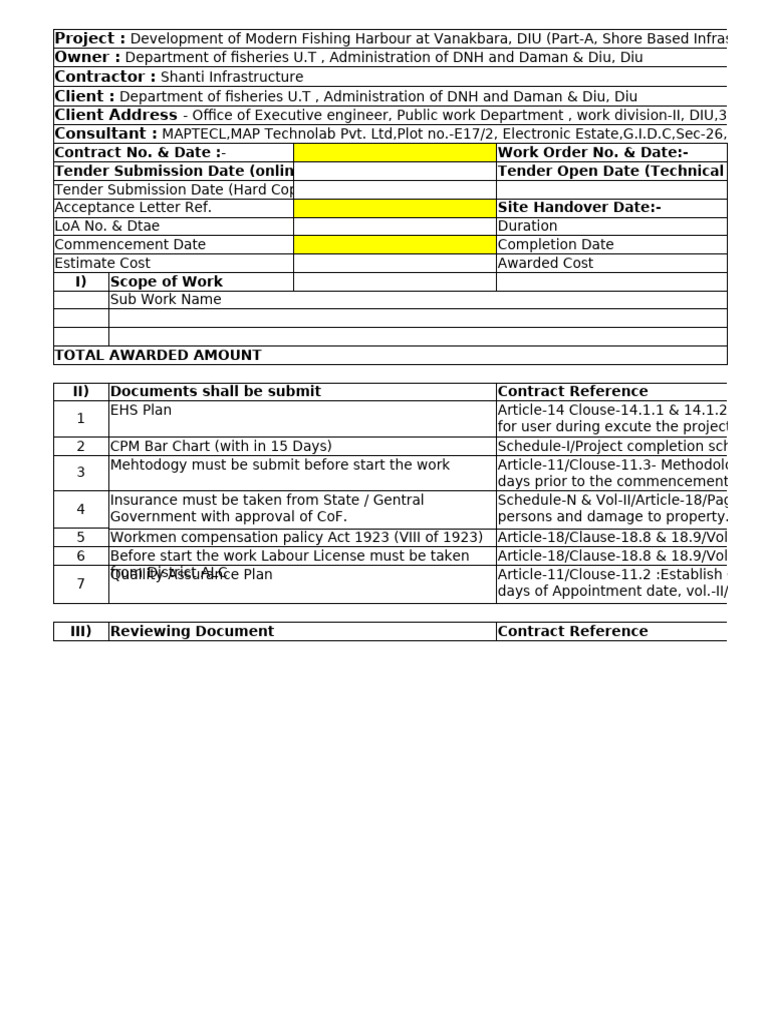 Project Details - Vanakbara | PDF | Business | Engineering