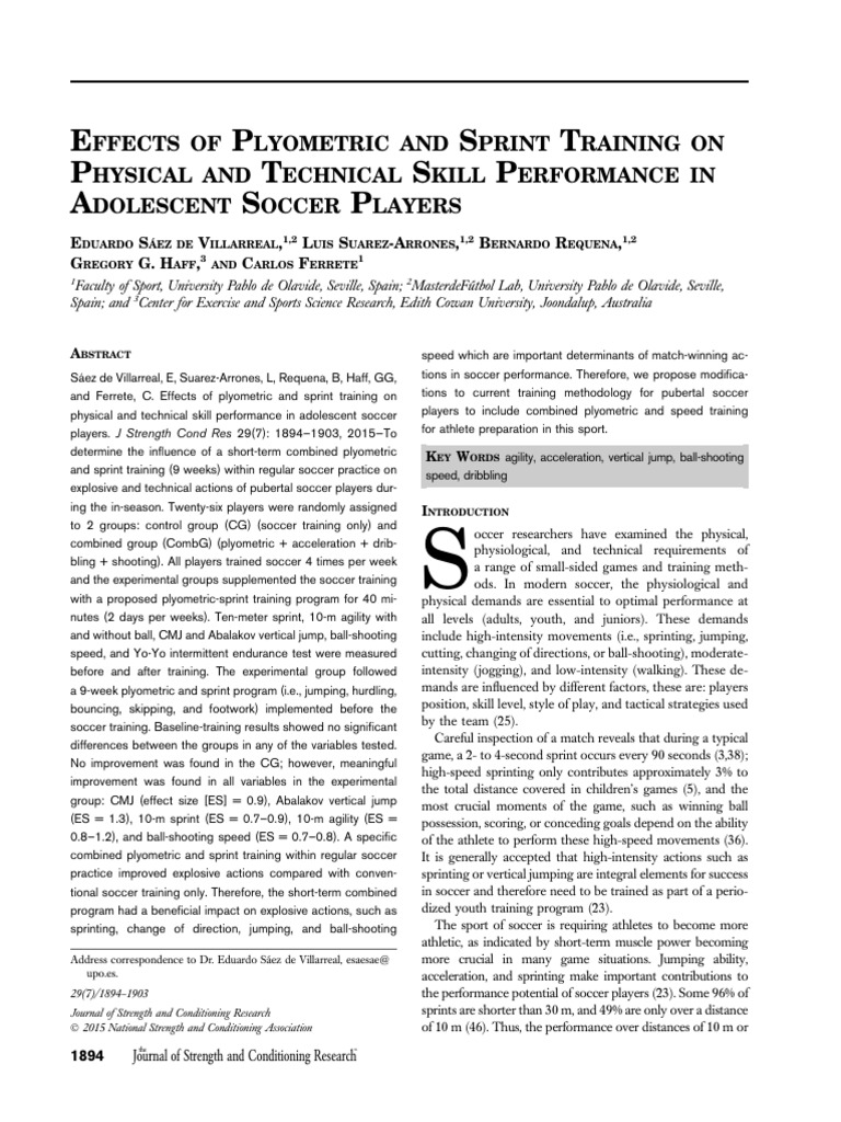 10 1519@JSC 0000000000000838 | PDF | Strength Training | Experiment