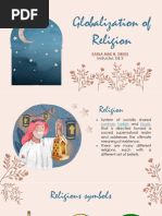 Globalization's Impact on Religion Today | PDF | Globalization | Peace