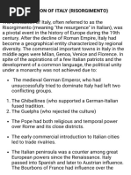 Unification of Italy and Germany - Similarities and Differences | PDF ...