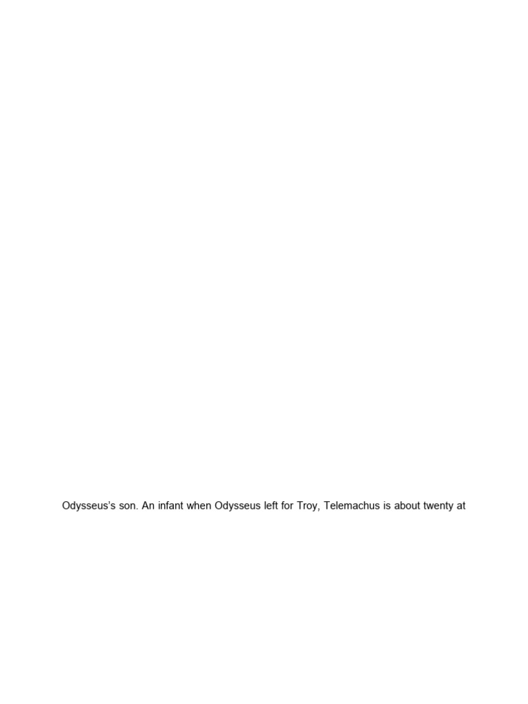 THE_ODYSSEY | PDF | Odysseus | Odyssey