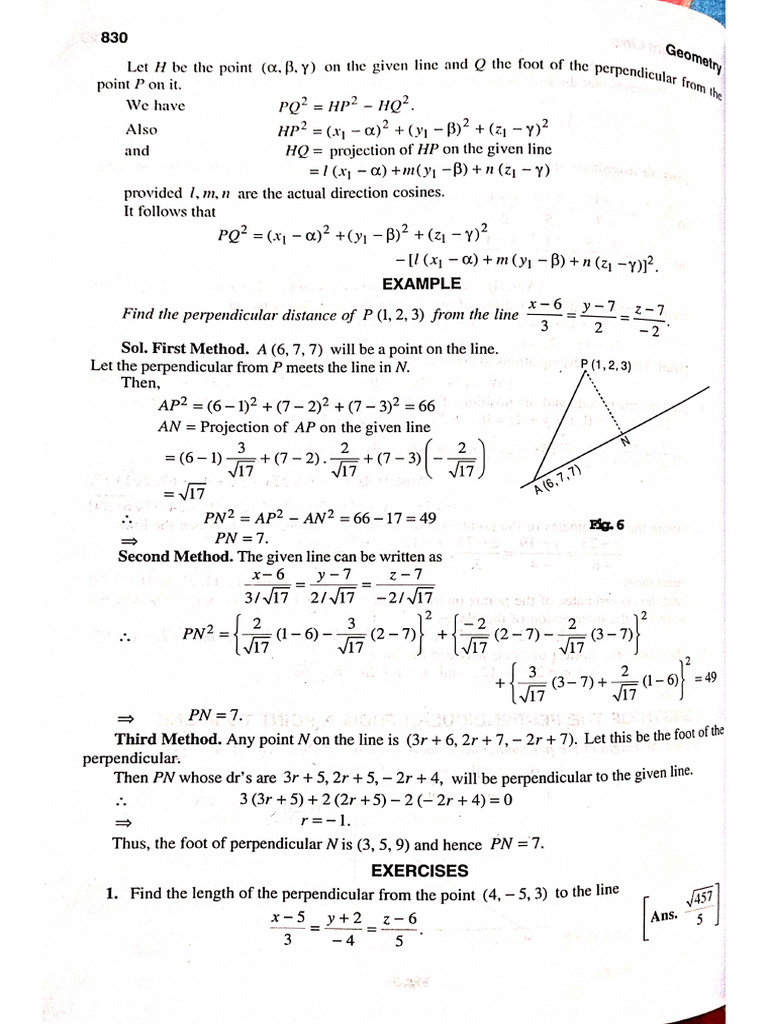 Analytical Geometry Notes | PDF
