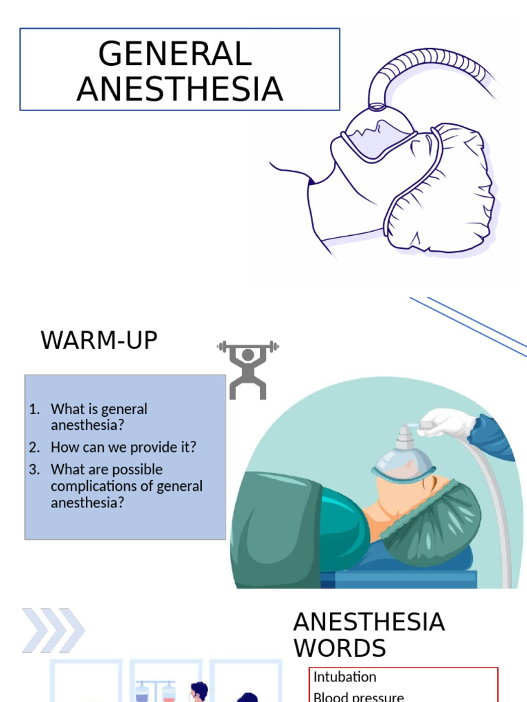 General Anesthesia | PDF