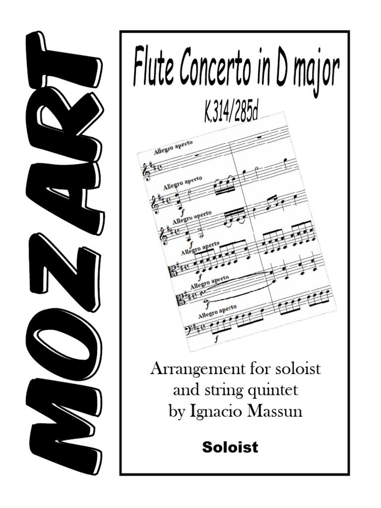 Mozart_Concierto_K314_-_Solista_ | PDF