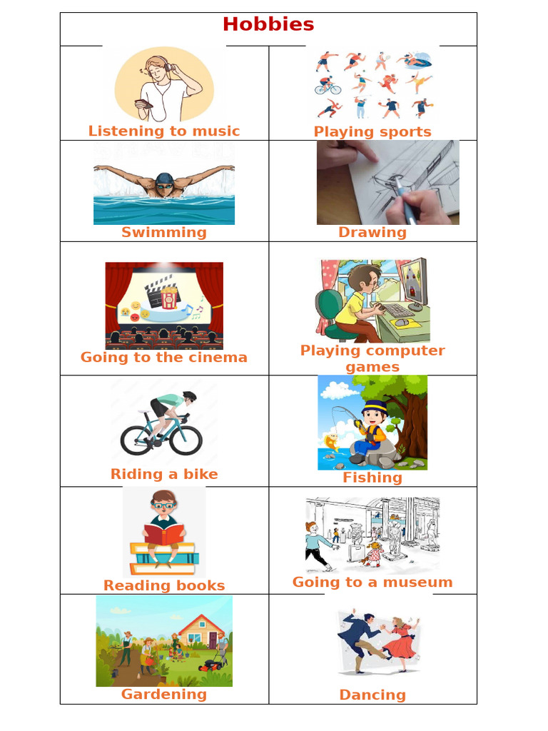 Hobbies 2 | PDF