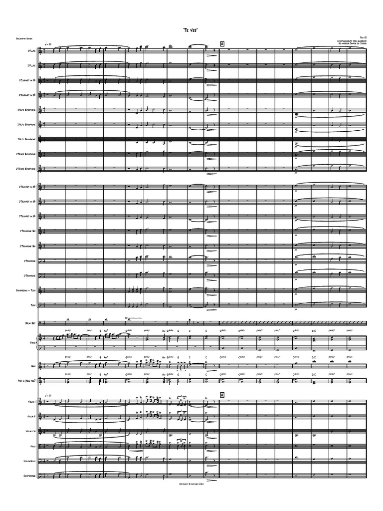 Te Ver - Score and Parts | PDF