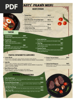 Kapitan Menu and Prices Overview | PDF | Kebab | Foods