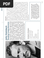 Steinbeck: Life, Works, and Challenges | PDF | John Steinbeck