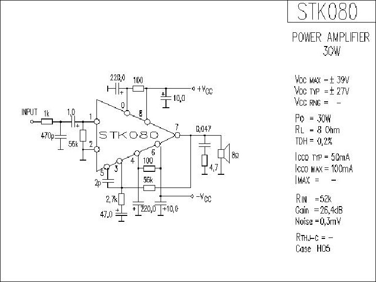 STK080 27V-30W | PDF