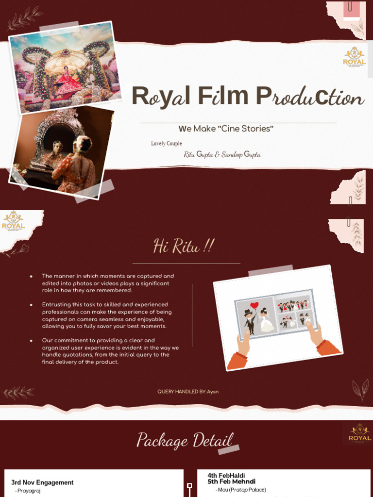 Ritu - Wedding Quotation - WPS | PDF | Imaging