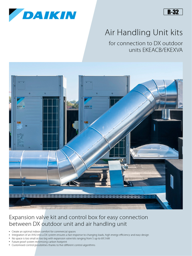 AHU connection kits for DX systems_Product flyer_ECPEN24-257A_English ...