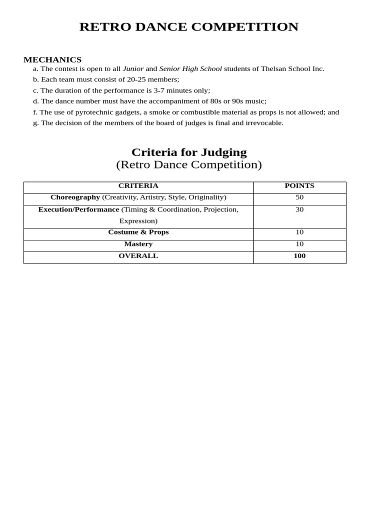 Retro Dance - 011644 | PDF