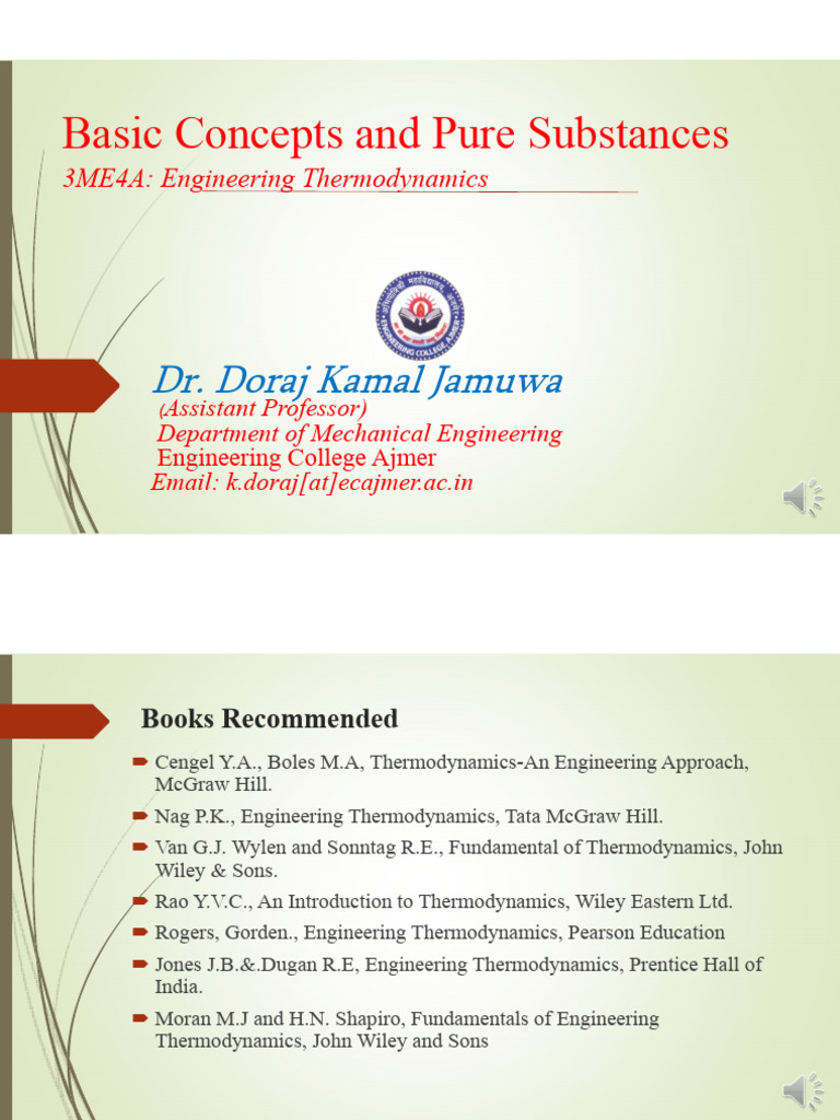 Thermodynamics: Concepts & Applications | PDF | Vapor | Latent Heat