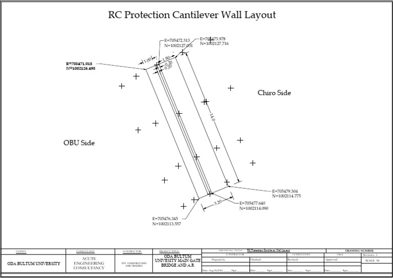 Upstream Chiro Side RC Wall Layout | PDF