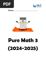 p1 Formula Sheet | PDF | Area | Trigonometric Functions
