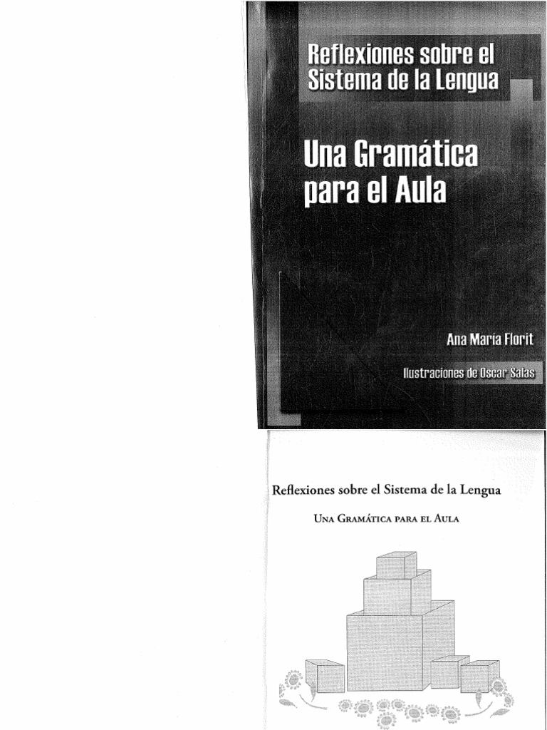 UNA GRAMATICA PAR EL AULA (Ana Florit) | PDF