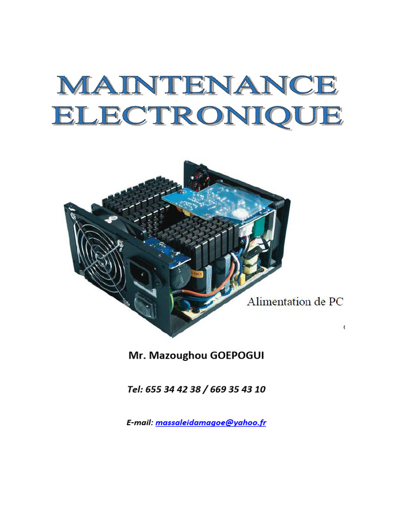 Maintenance Electronique-1-1 | PDF