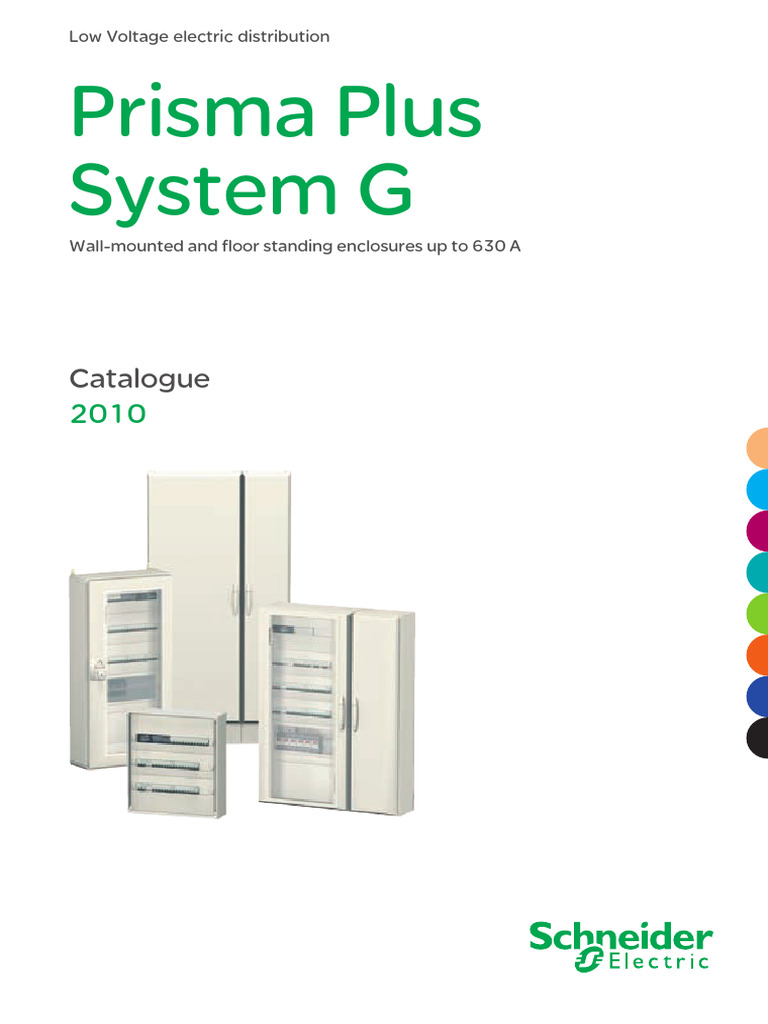 Catalogo Prisma Plus G - v2010 | PDF | Electricity | Electrical Engineering