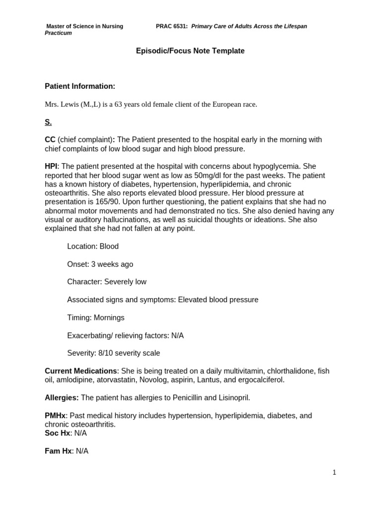 File-424438309-Template | PDF | Diabetes | Hypertension