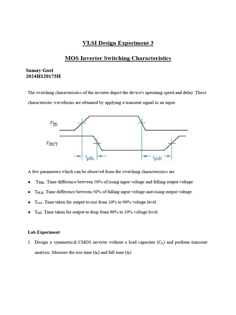 Exp_3_MOS_Inverter_Samay_Goel | PDF