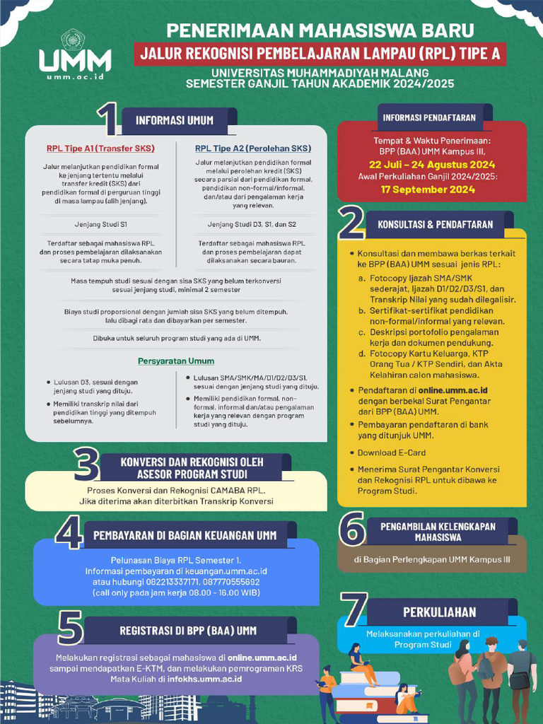 Flyer Penerimaan Lajur RPL a 2024 | PDF