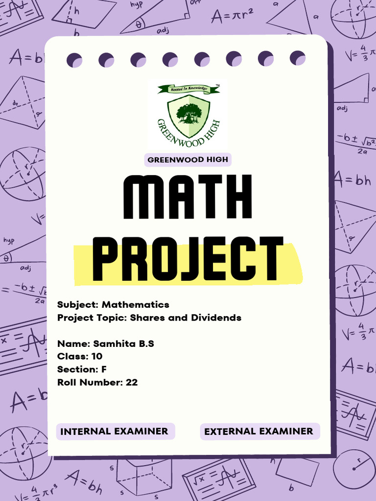 math project (1) | PDF