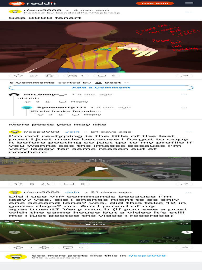 SCP 3008 Fanart Rscp3008 | PDF