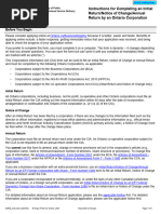 CIPA Annual Return Filing Guidelines | PDF | Money | Payments