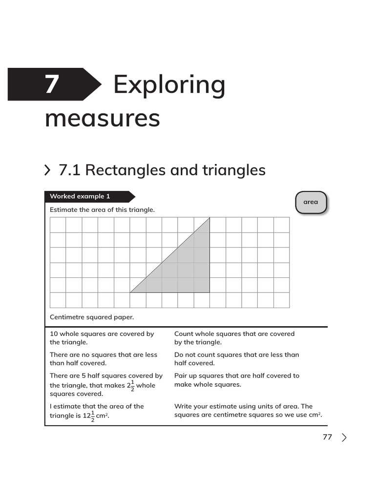 Triangle Area Estimation Exercises | PDF | Area | Triangle